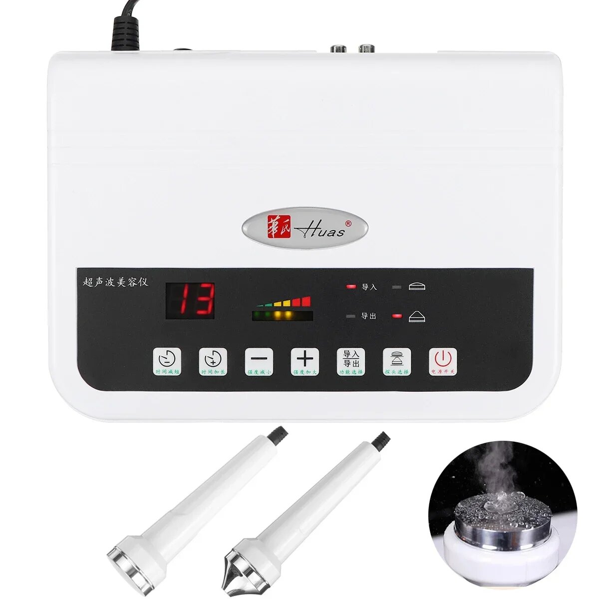 Ультразвуковой массажер Rilanvo для лица и тела 110V