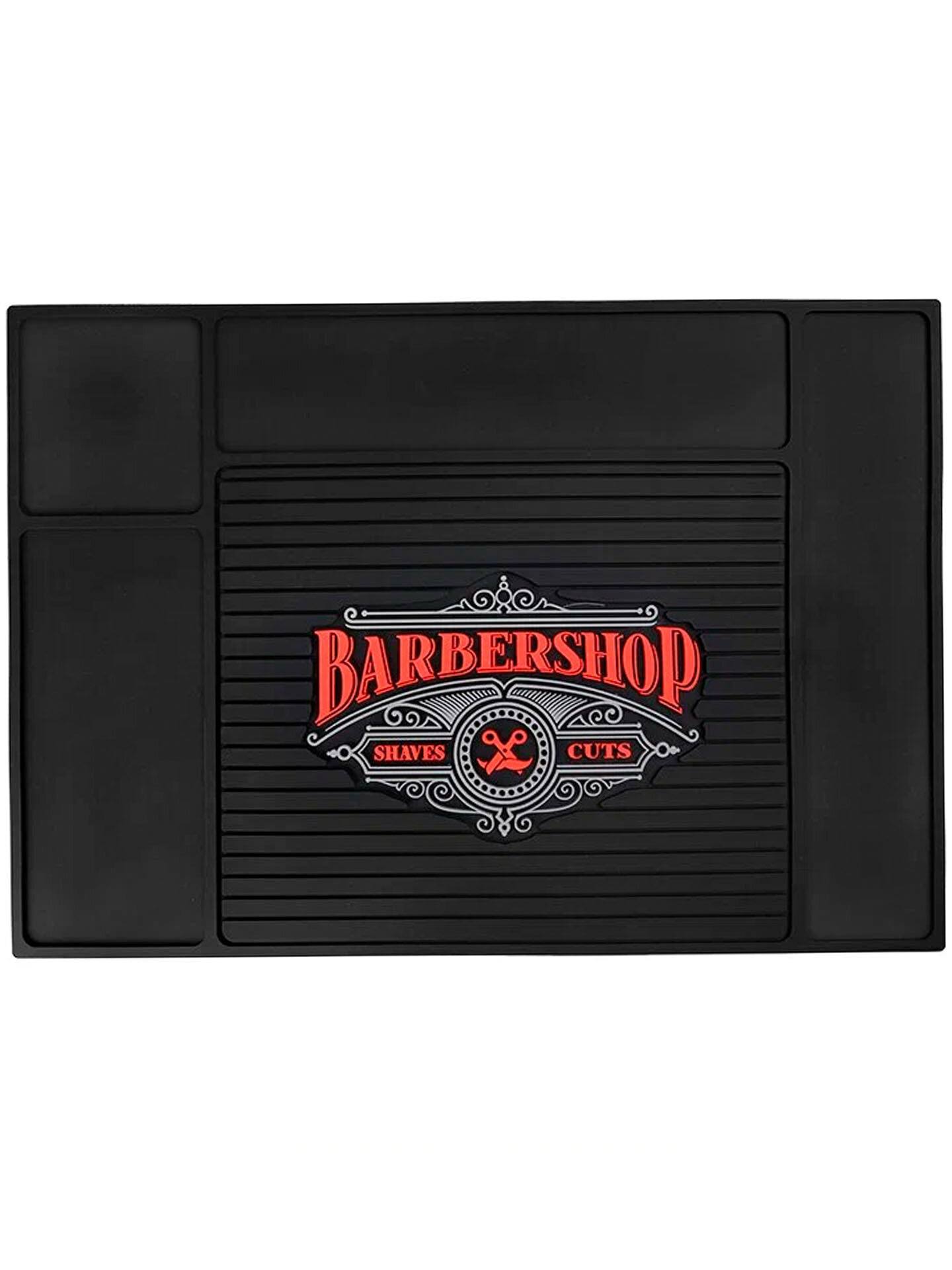 Коврик парикмахерский для инструментов Barbershop 45x30 см, ПВХ