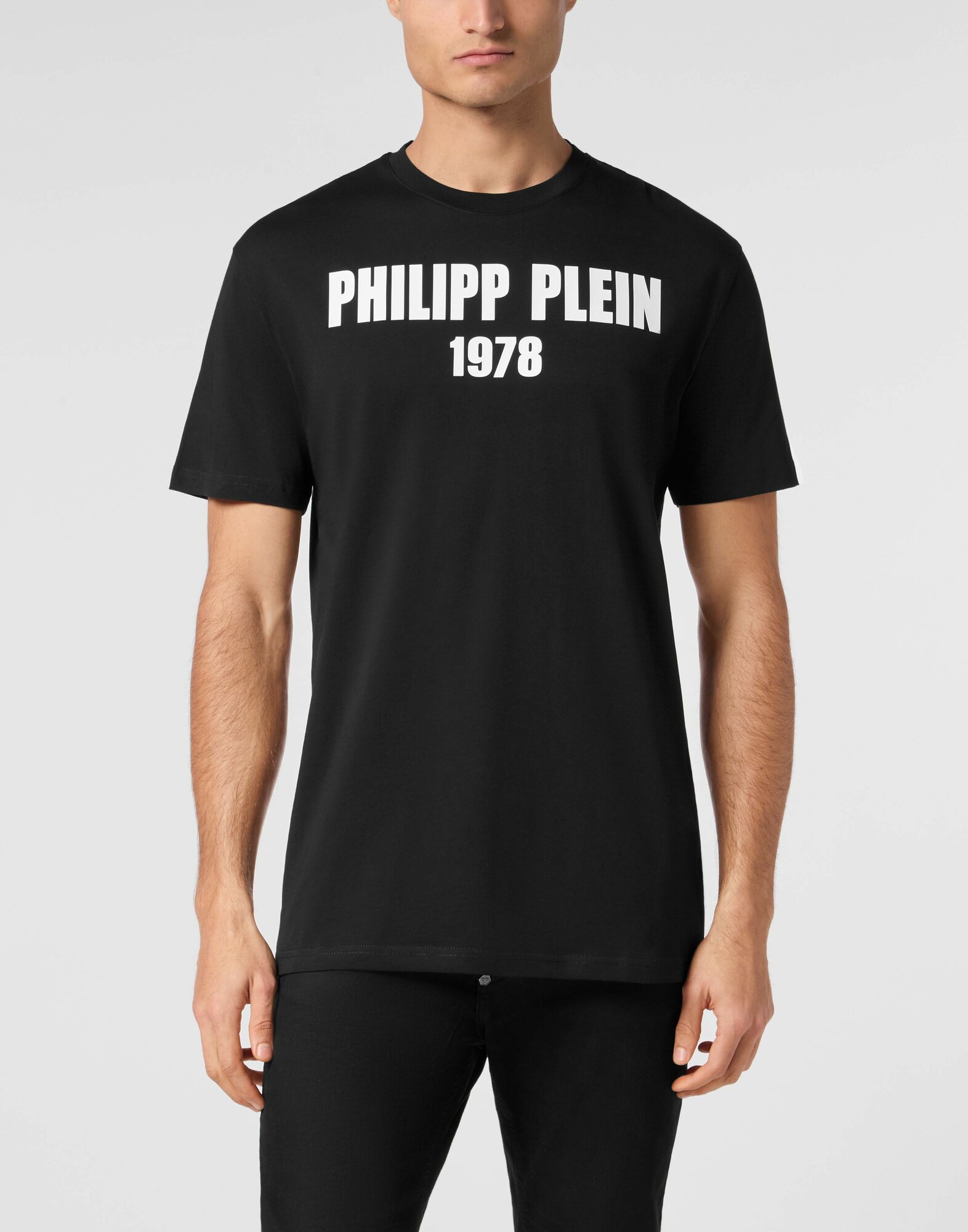 Футболка спортивная PHILIPP PLEIN, размер 46, черный — фото 1