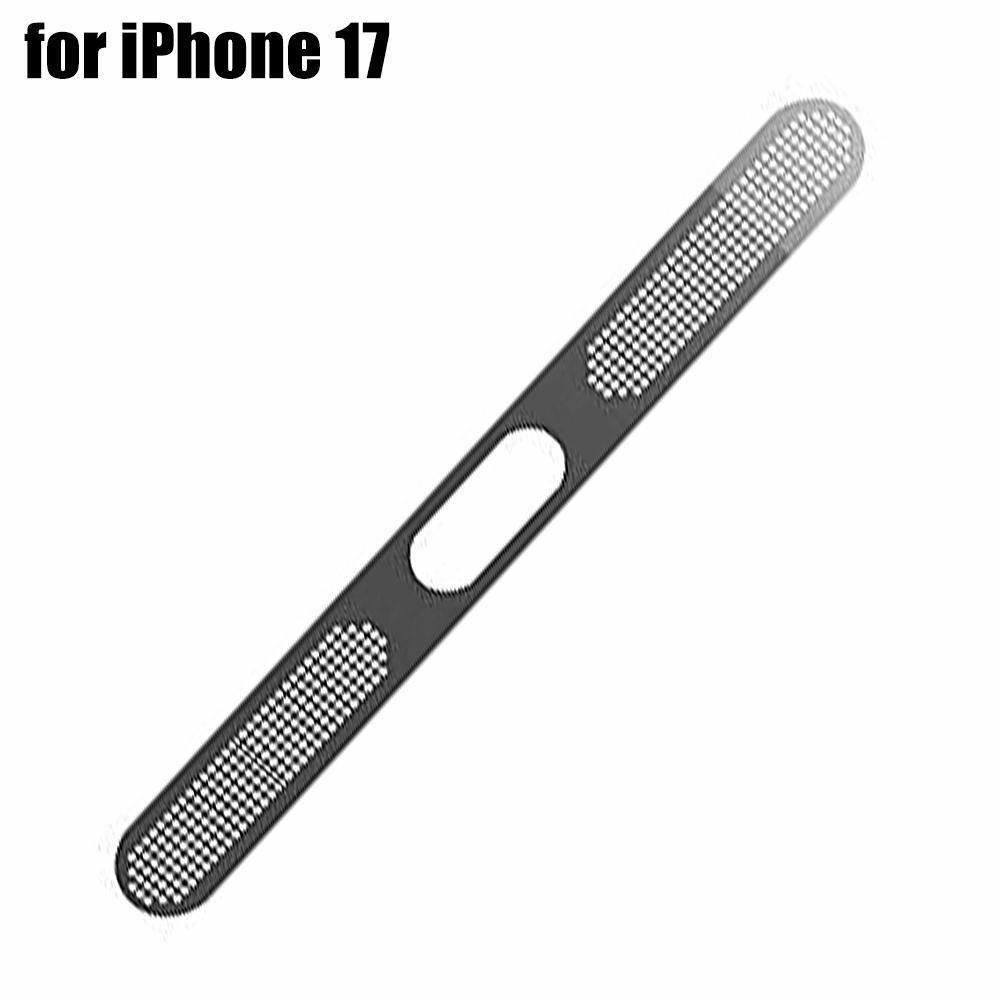 1 шт. металлическая пылезащитная сетка-наклейка для iPhone 17, 17 pro, air, для отверстия динамика