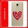Чехол на Samsung Galaxy J6 2018 / Самсунг Галакси Джей 6 2018 с принтом "Love he...