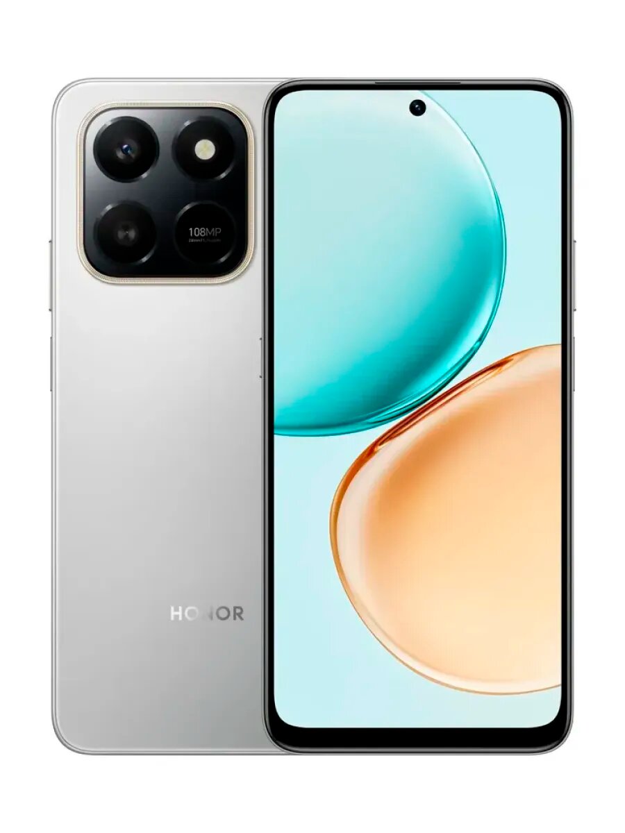 Смартфон Хонор X7d 6GB/128GB серый (Ростест)