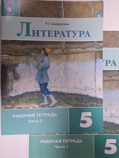 5 класс. Литература (комплект в 2-х частях.) Рабочая тетрадь к учебнику Полухиной В. П, Коровина В. И (Ахмадуллина Р. Г.) Просвещение