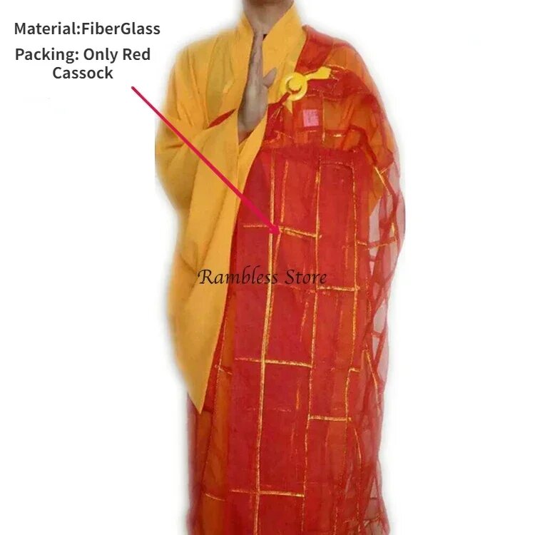 Буддийский настоятель, халаты для медитации, традиционный китайский длинный халат монаха, платье для взрослых и мужчин, храмовая буддийская ряса, одежда Шаолинь