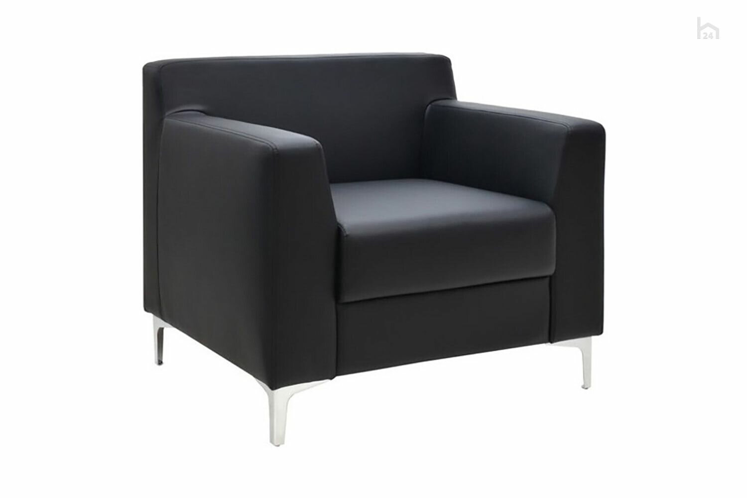 Мягкое кресло Калипсо М-02/1 экокожа чёрная Oregon 16