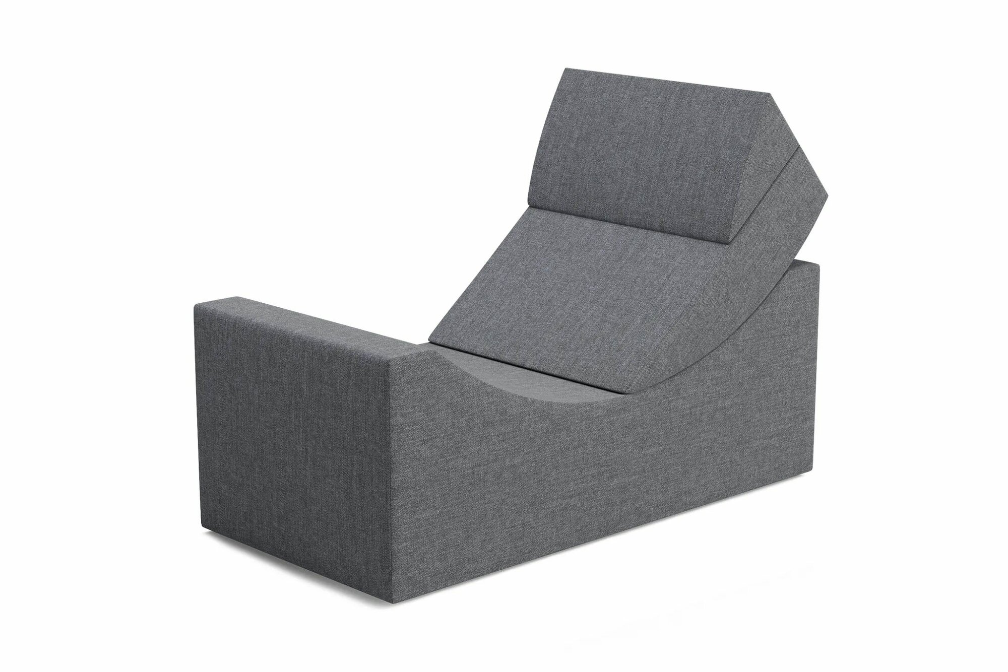 Кресло трансформер Стайн, серое