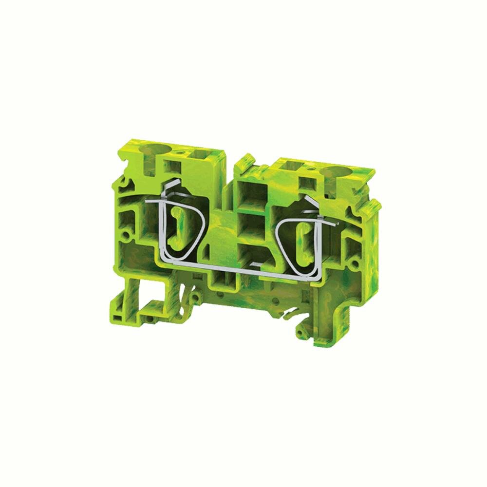 Клемма КЭАЗ заземляющая 10 мм2 пружинная OptiClip CXG-10-PE-0,2-10