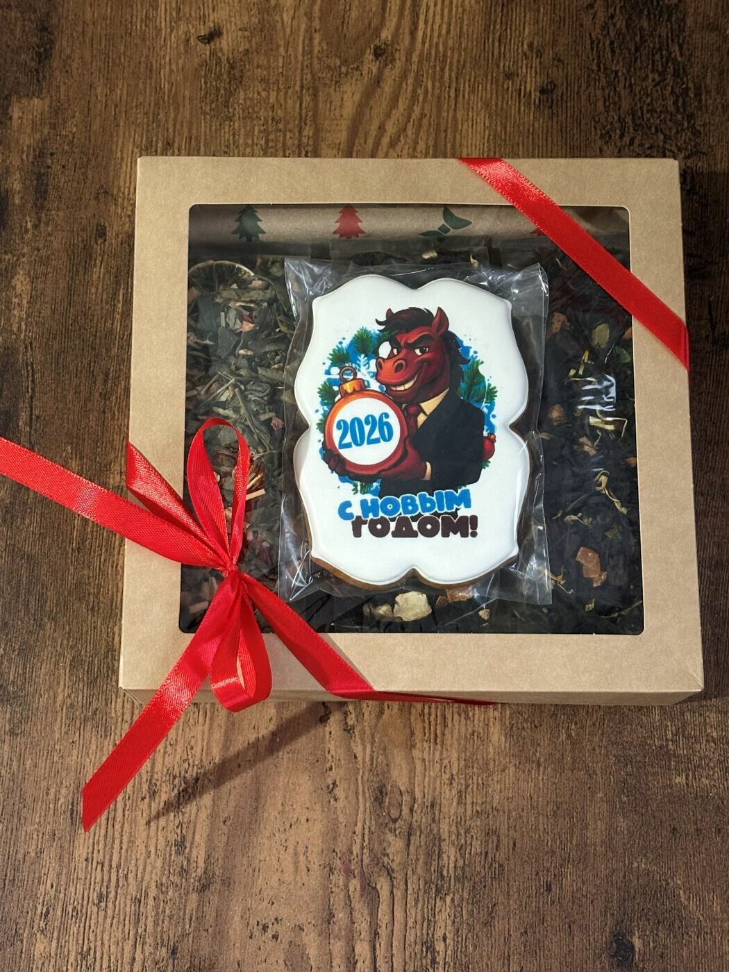 Набор чая с имбирным пряником