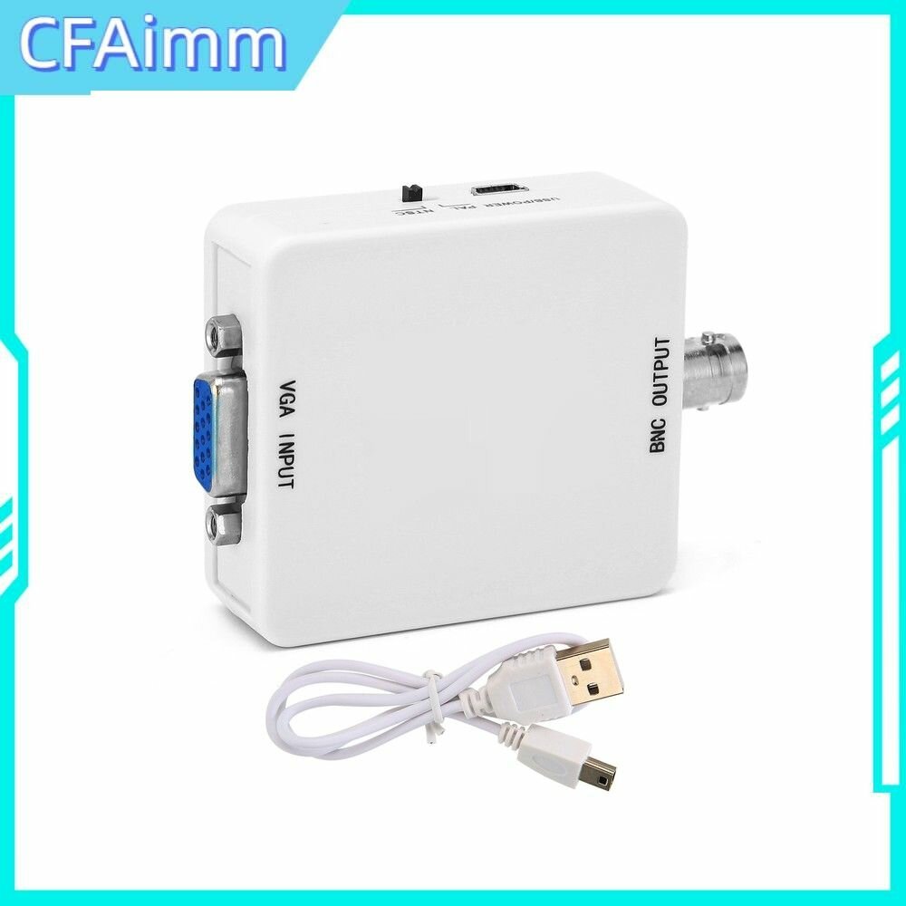 Конвертер VGA в BNC для Видеоконференций и ТВ