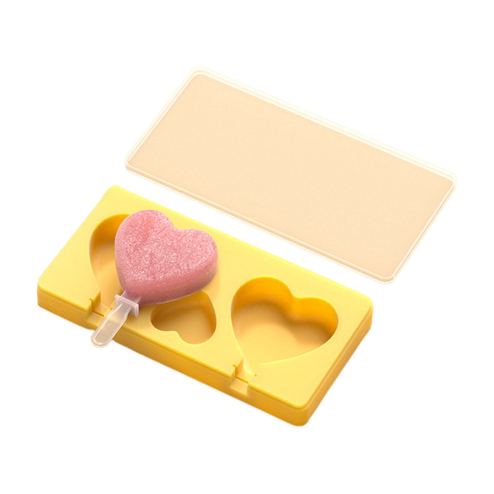 Создатель мороженого многоразового использования с силиконом крышки для домашних мороженого