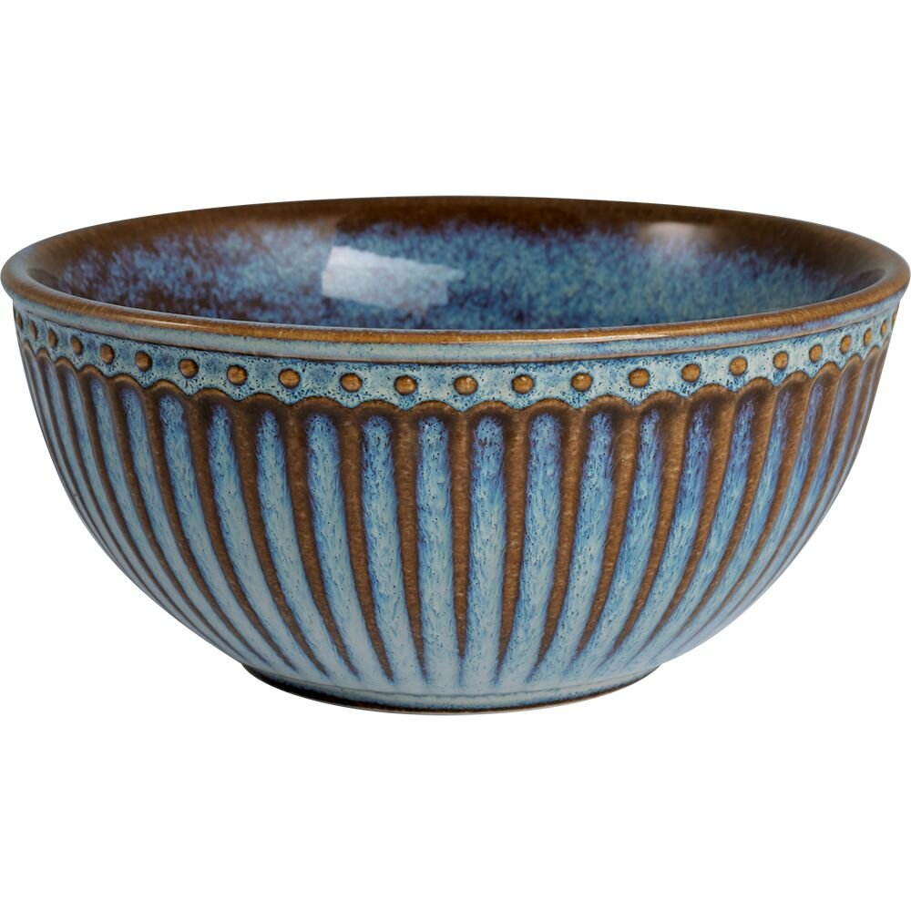 Пиала Greengate Alice oyster blue, фарфор, 500 мл, 14 см.
