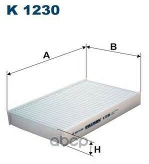 Фильтр салонный RENAULT FLUENCE/NISSAN JUKE Filtron арт. K1230