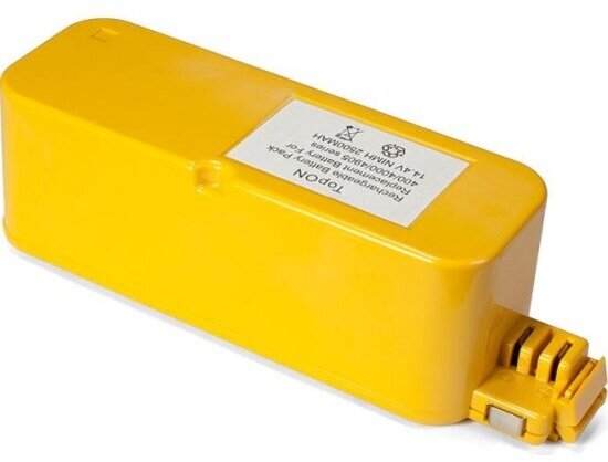 Аккумулятор Topon для робота-пылесоса iRobot Roomba 400, 405, 410, 415, 416, 418, 4000, 4905 Series. 14.4V 2500mAh Ni-MH. PN: 4905.