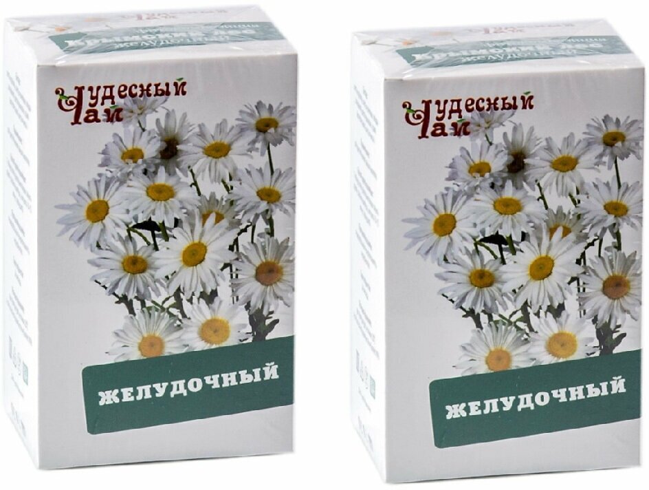Травяной чай желудочный Крымский лес. Комплект 2 шт. по 50 г.
