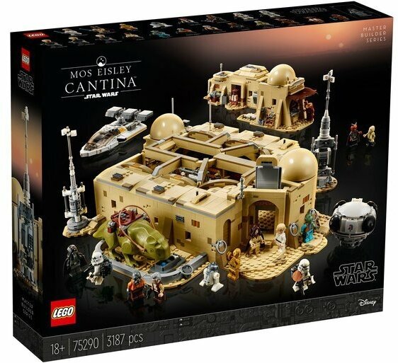 Конструктор LEGO Star Wars Кантина Мос-Эйсли (LEGO 75290)