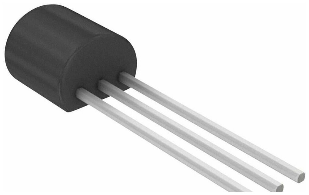 SS9014CBU, Транзистор биполярный, NPN 45В 0.1А 0.45Вт TO-92 / 5 штук