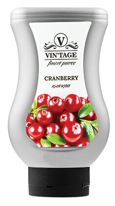 Пюре "Vintage" "Клюква" 0,5л