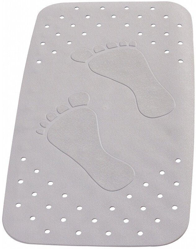 Коврик для ванны Ridder Plattfuss 38x72 67087 Серый, стильный дизайн