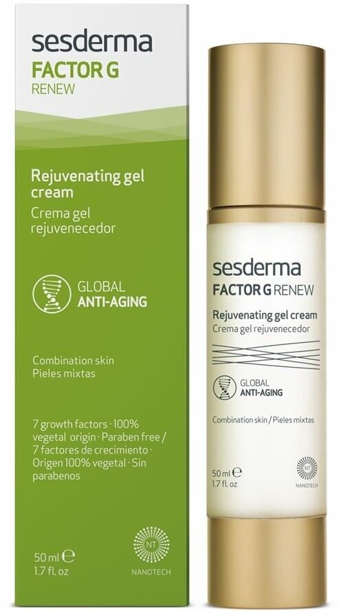 Гель Sesderma Factor G Renew Rejuvenating Gel Cream, 50 мл