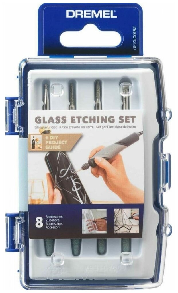 Набор оснастки по стеклу Dremel (2615C682JA)
