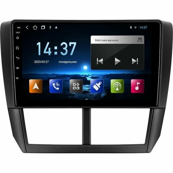 Магнитола Epic 9270 Subaru Forester 3 SH 2007-2013, Impreza GH и GE 2007-2011 - Android 12 - IPS экран - DSP