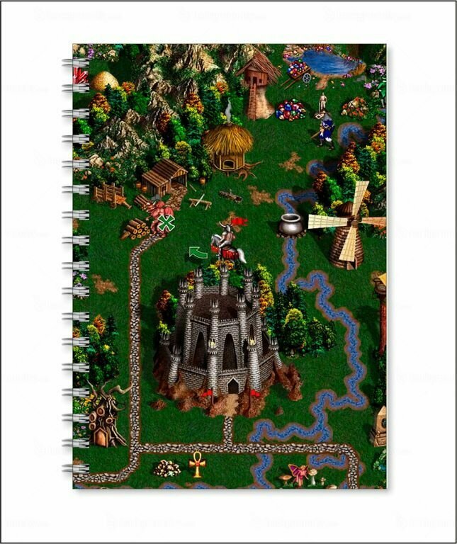 Тетрадь Герои меча и магии, Heroes of Might and Magic №4