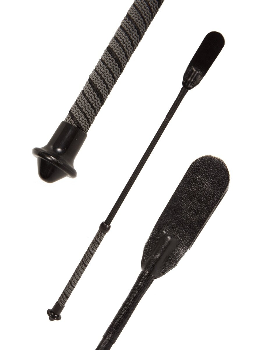 Sweethorse / Хлыст конкурный для лошади, длина 50 см , черный