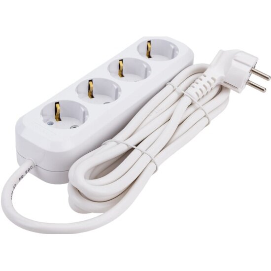 Удлинитель Universal 4х3м с заземл. IP20 Е-304А ПВС 3х1.5, 1730