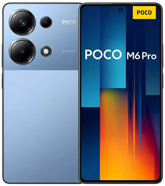 Смартфон Xiaomi POCO M6 Pro 8/256 ГБ Global, Dual nano SIM, синий