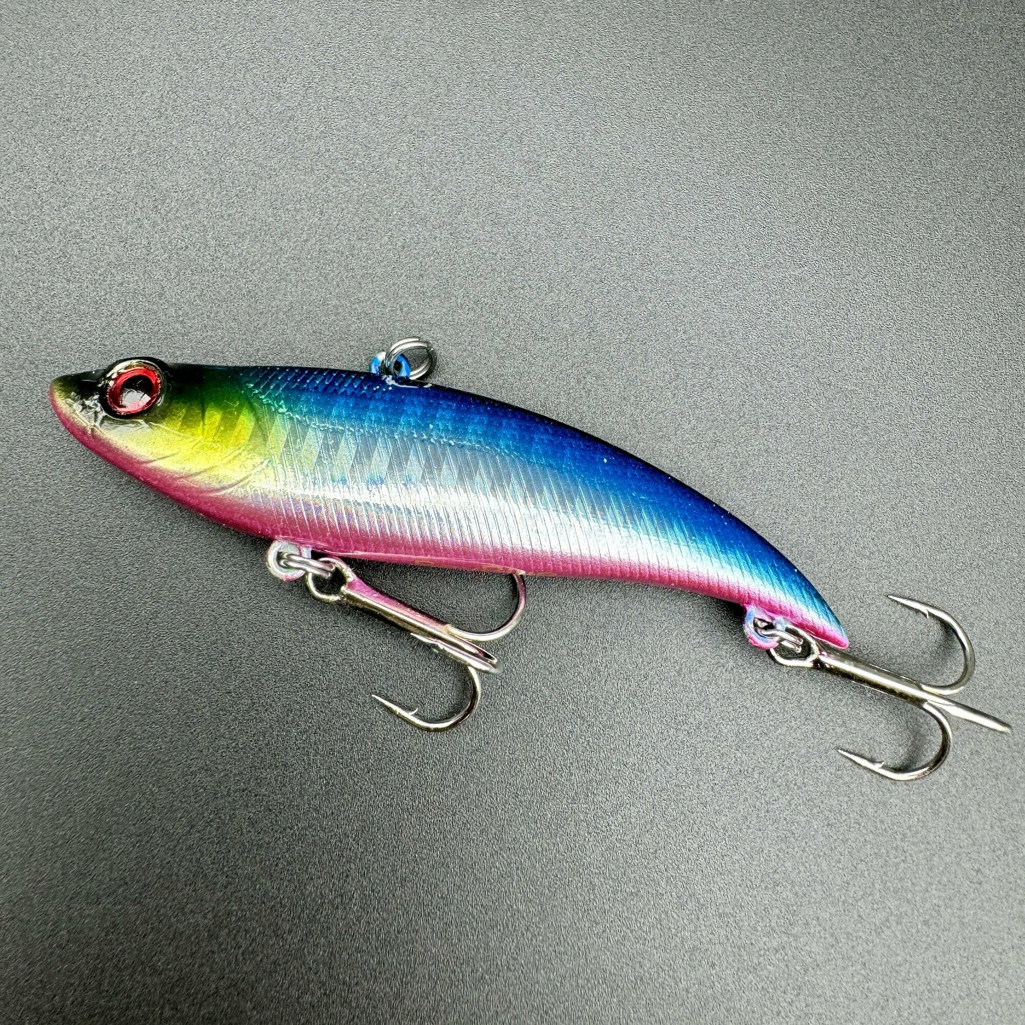 Воблер раттлин Smith Bay Blue 70S 14гр на щуку, судака, форель, берш, лосось