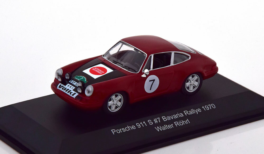 Модель коллекционная CMR Porsche 911 s no 7 rally bavaria 1970