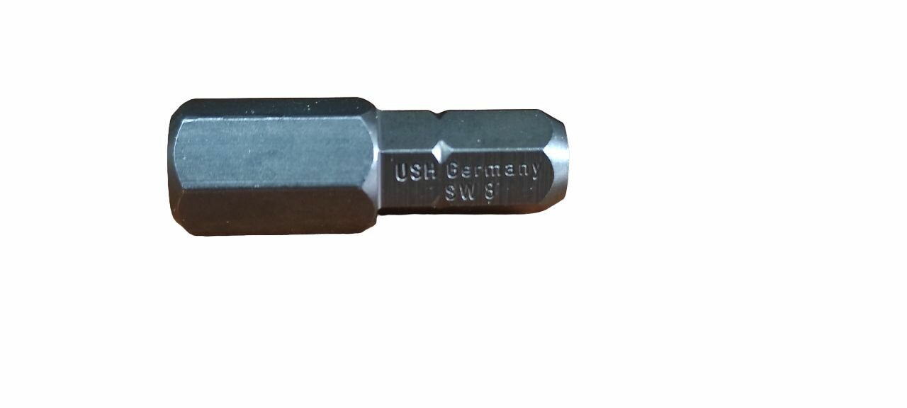 Насадка (бита 10 штук) шестигранник SW USH (Германия) SW8,0х25