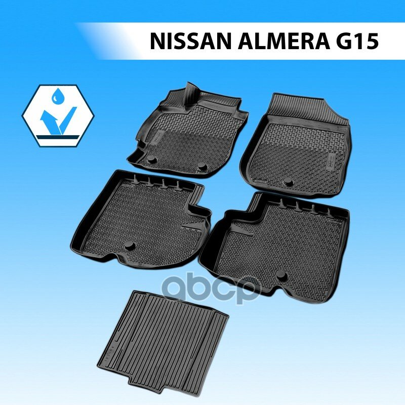 (Rival) Ковры салонные Nissan Almera Rival арт. 14101001