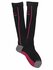 Термоноски Mizuno, размер XL, черный/розовый