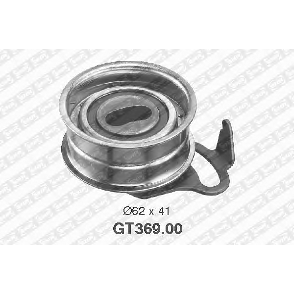 SNR GT369.00 (0340027SX / 0N995 / 1350554011) ролик натяжной toy Carina (Карина) / Corolla (Корола) 1.8d-2.2d -00