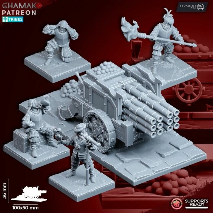 Миниатюра Empire Organ Gun v2
