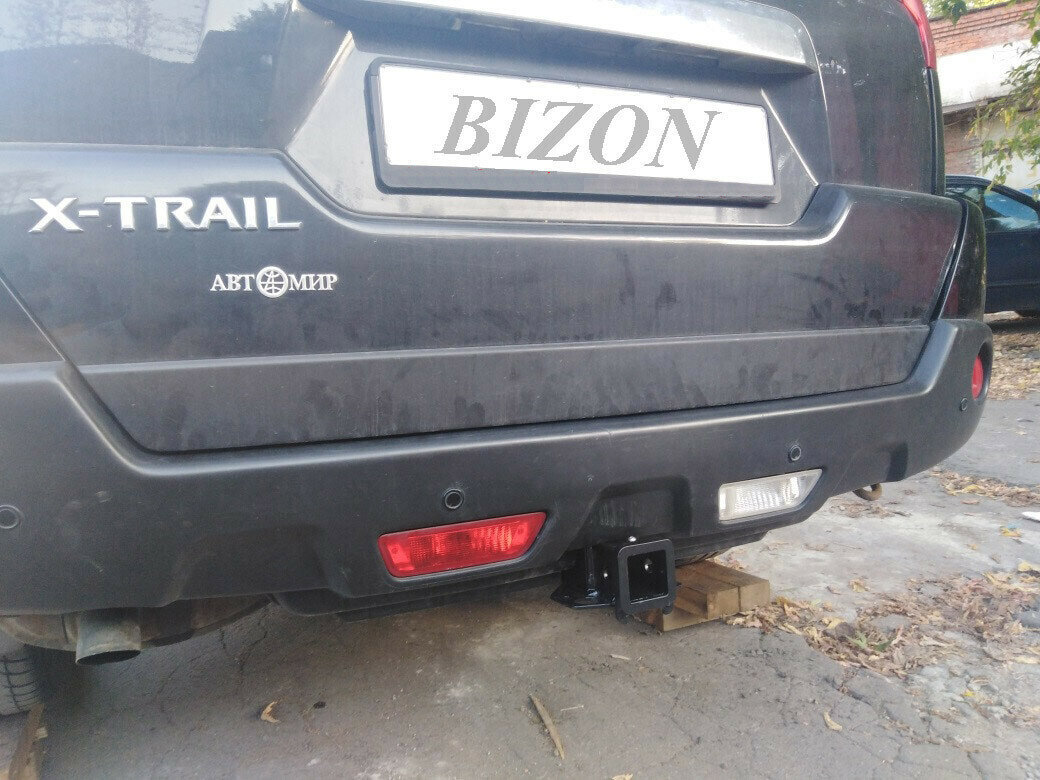 Фаркоп с элект. Smart, на Nissan X-Trail FA 0220-E (T31, с 2007 по 2014 г. в.) (паспорт и сертификат в комплекте) Бизон