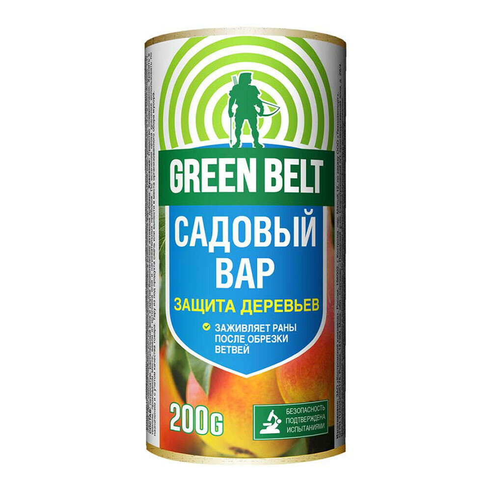 Средство для заживления ран деревьев Green Belt Садовый вар 200 г Green Belt 01-434