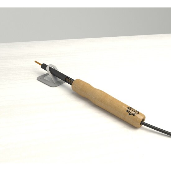 Подставка для безопасного хранения паяльника Embodiment настольная из нержавеющей стали