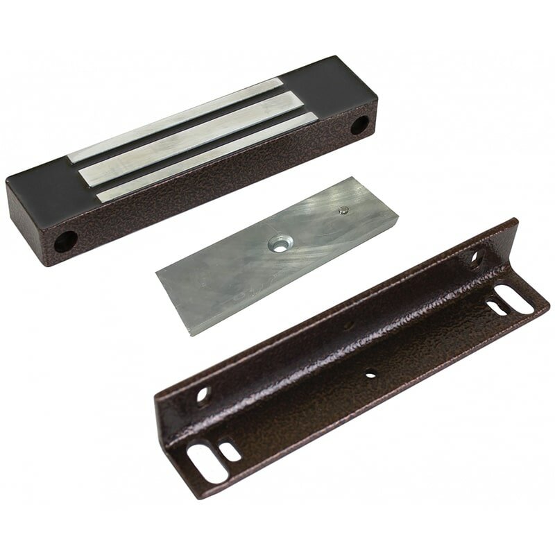 ML-180KB с уголком (коричневый) замок электромагнитный AccordTec