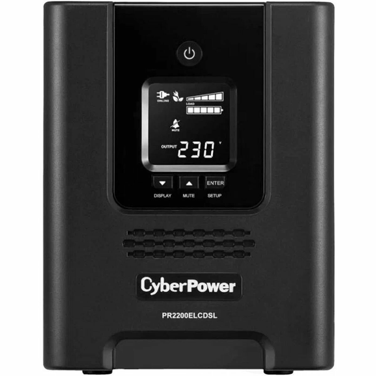 Источник бесперебойного питания CYBERPOWER 2200VA/1980W (PR2200ELCDSL)