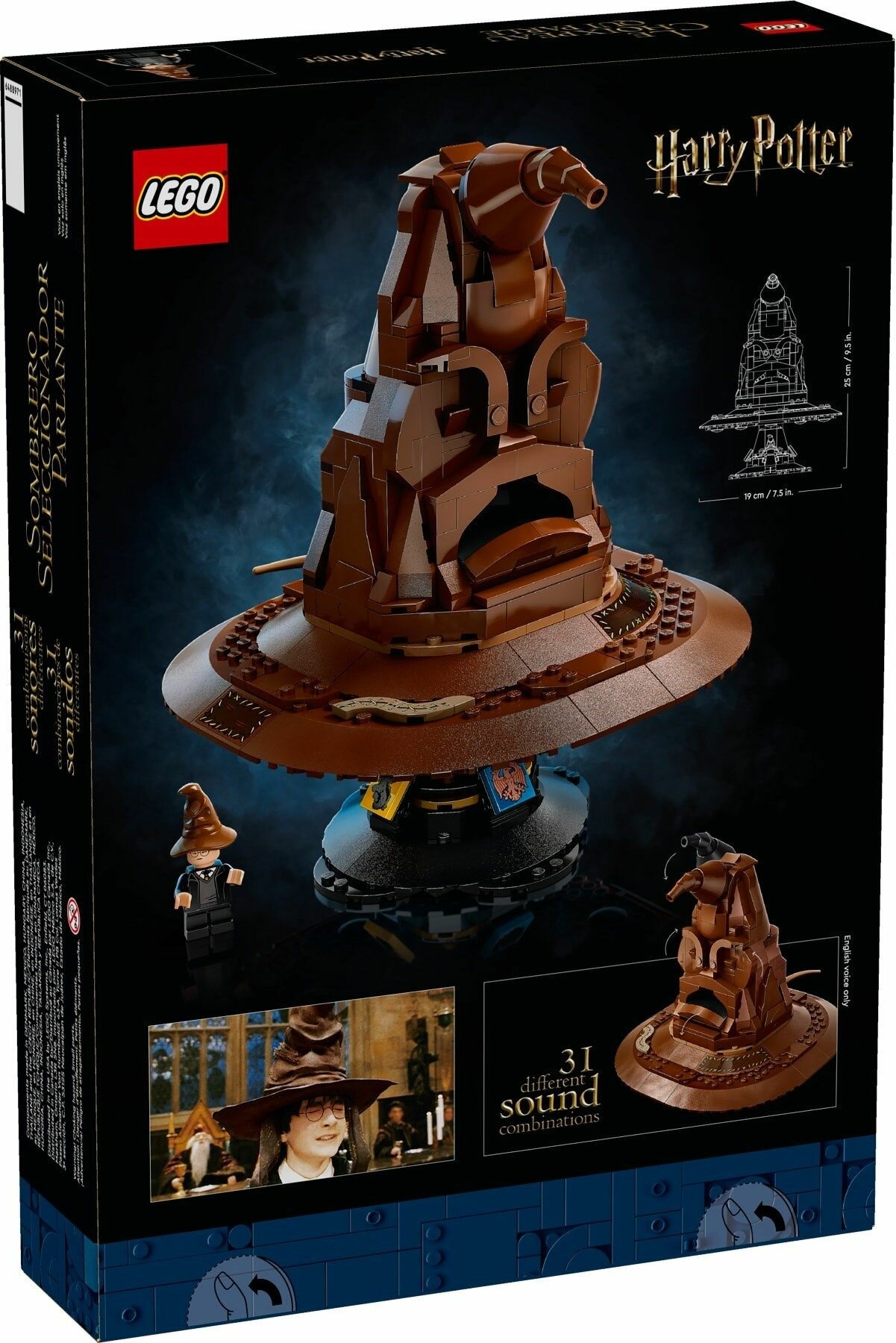 Конструктор LEGO Harry Potter 76429 Говорящая распределяющая шляпа, 561 дет. — фото 1