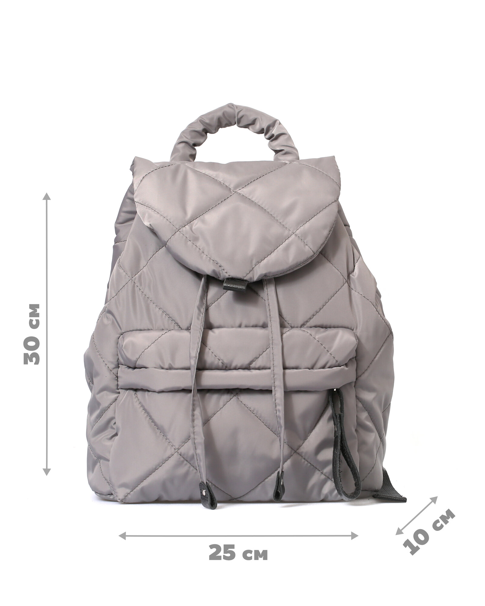 Рюкзак маленький тканевый стеганый