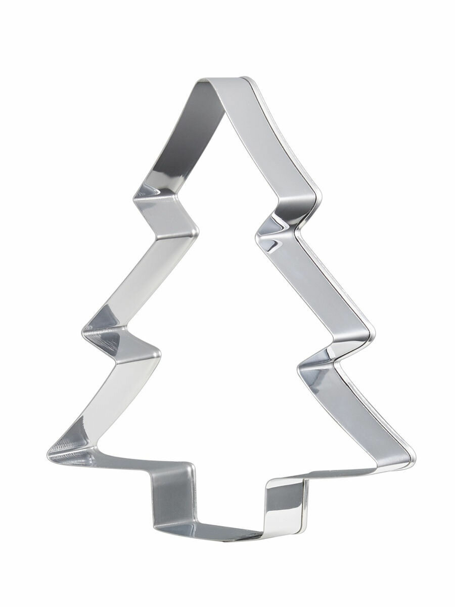 Форма-резак Елка 19х20 см, высота 5 см. Сладкий Мишка Sweet Bear (Набор из 1 шт.)