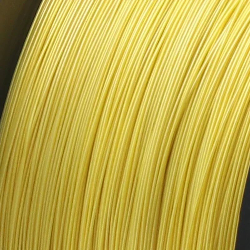 Желтый провод птфэ посеребренный 30AWG, 20 метров