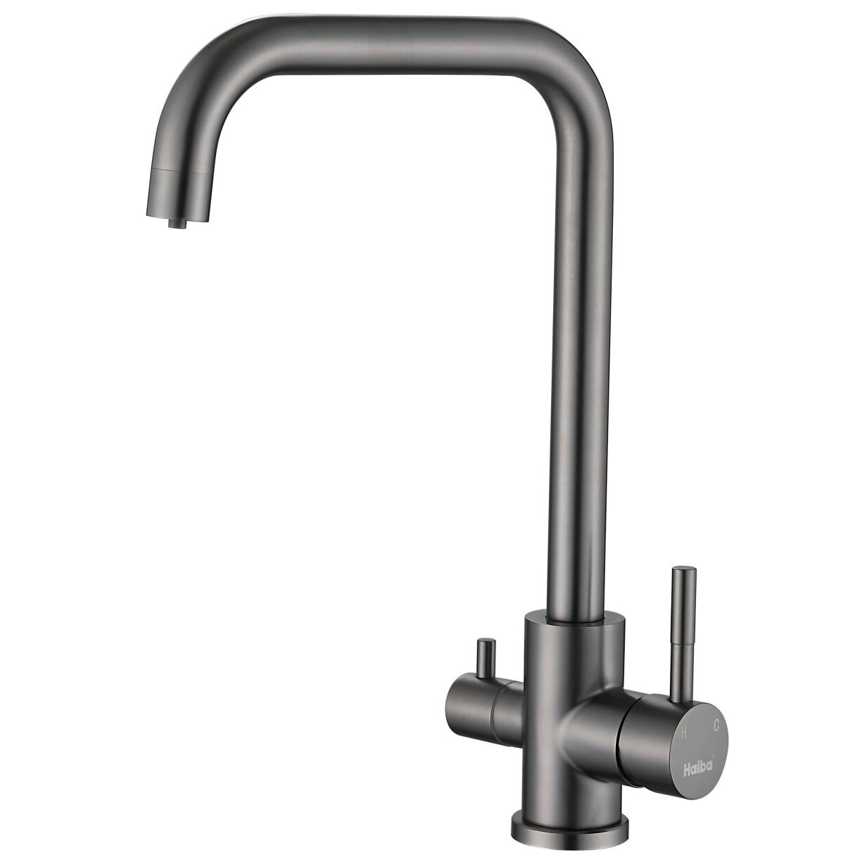 Смеситель для кухни Haiba HB43829-3 сталь