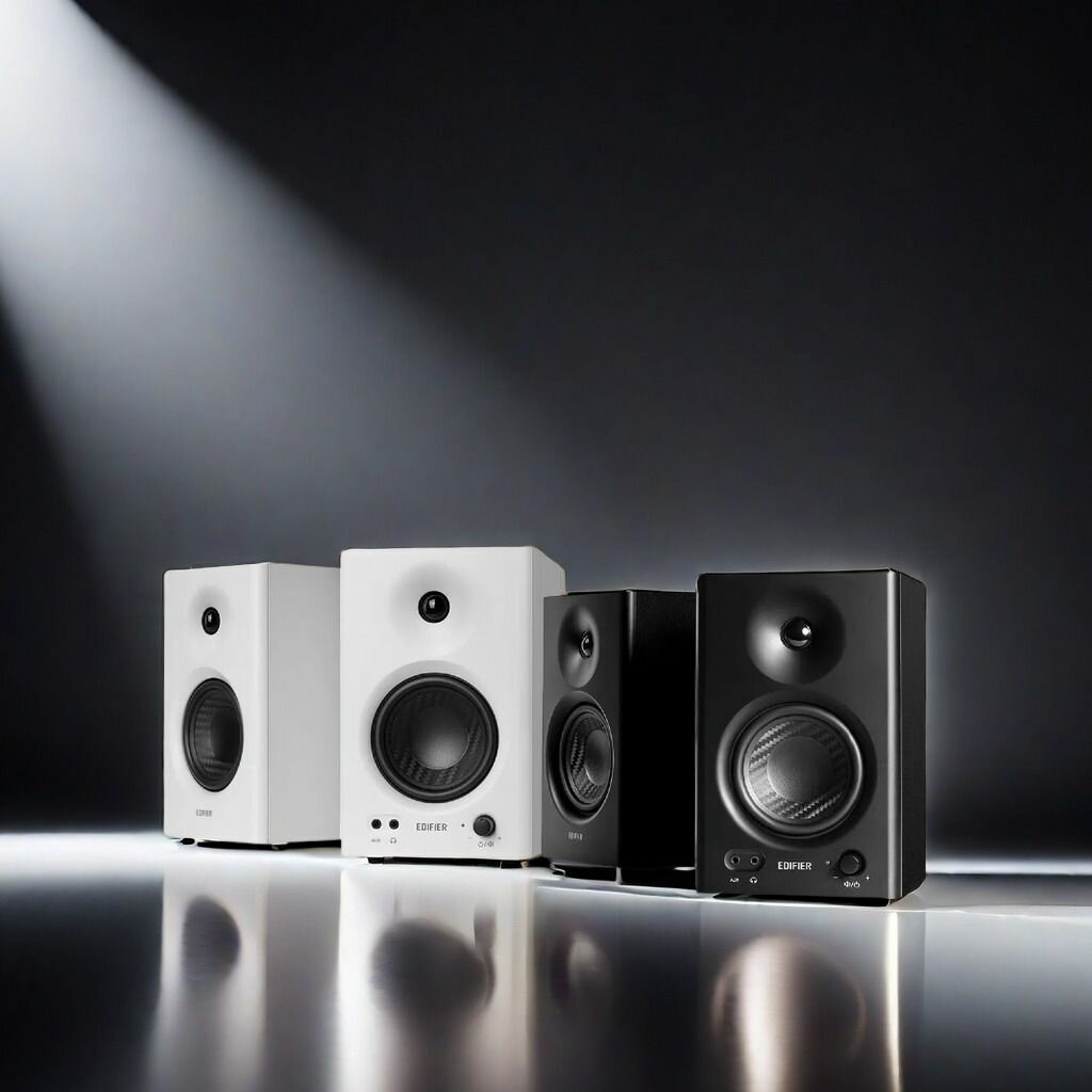 EDIFIER Колонки для компьютера MR4 HiFi студийный уровень & мониторного уровня