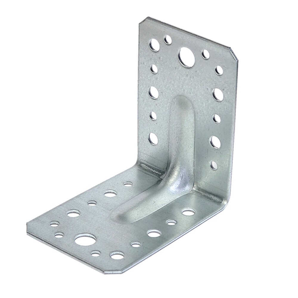 Уголок монтажный усиленный 90х90х65х1,8 мм