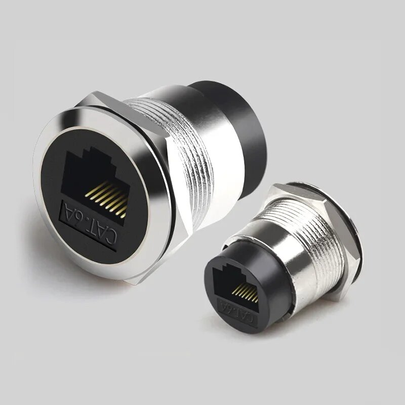 Розетка RJ45 CAT6A Silver