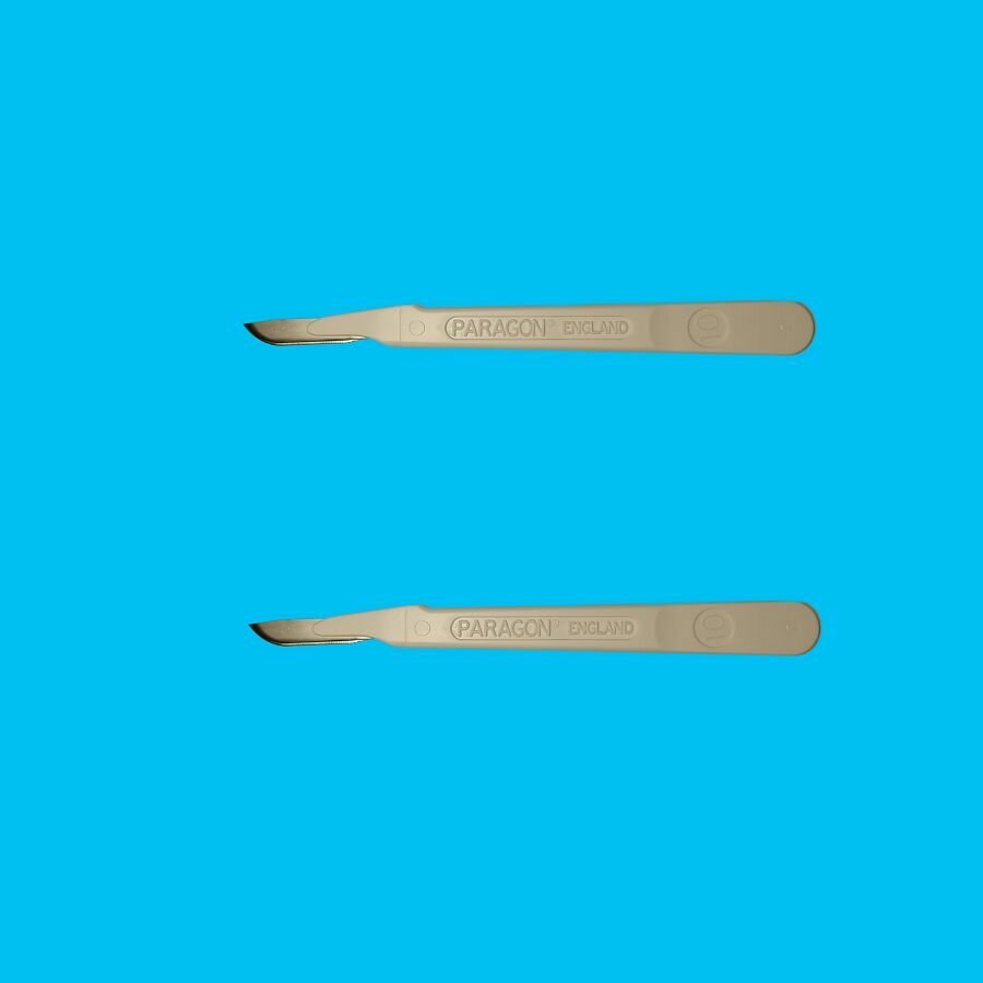 Скальпель универсальный №10 (2 штуки)